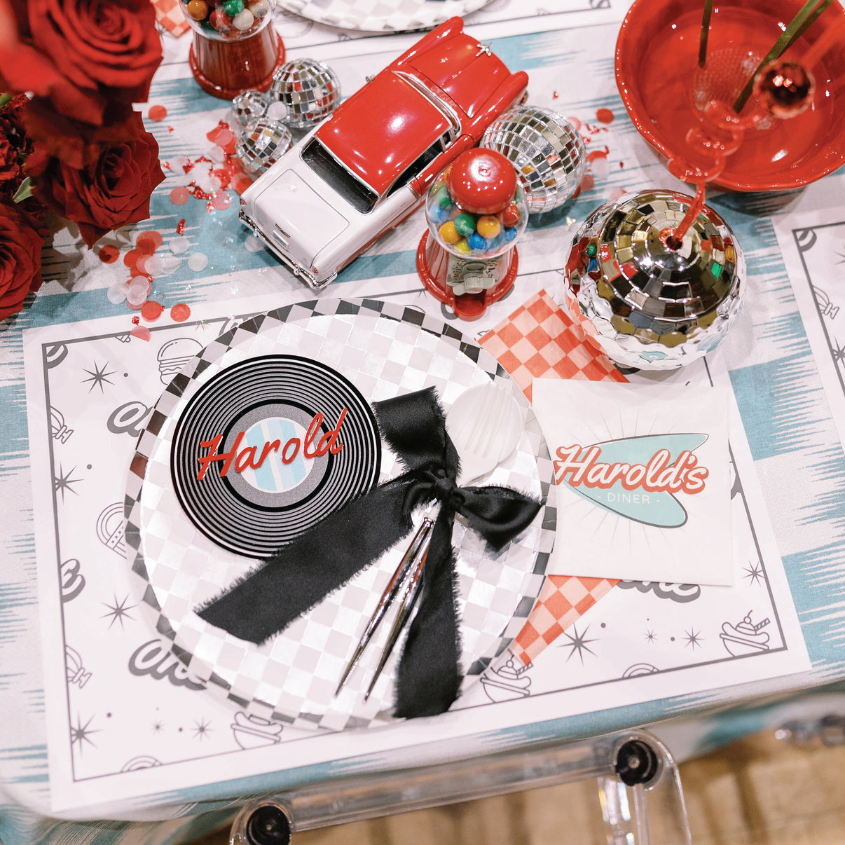 Vintage Vinyl Record Place Card – kulgra